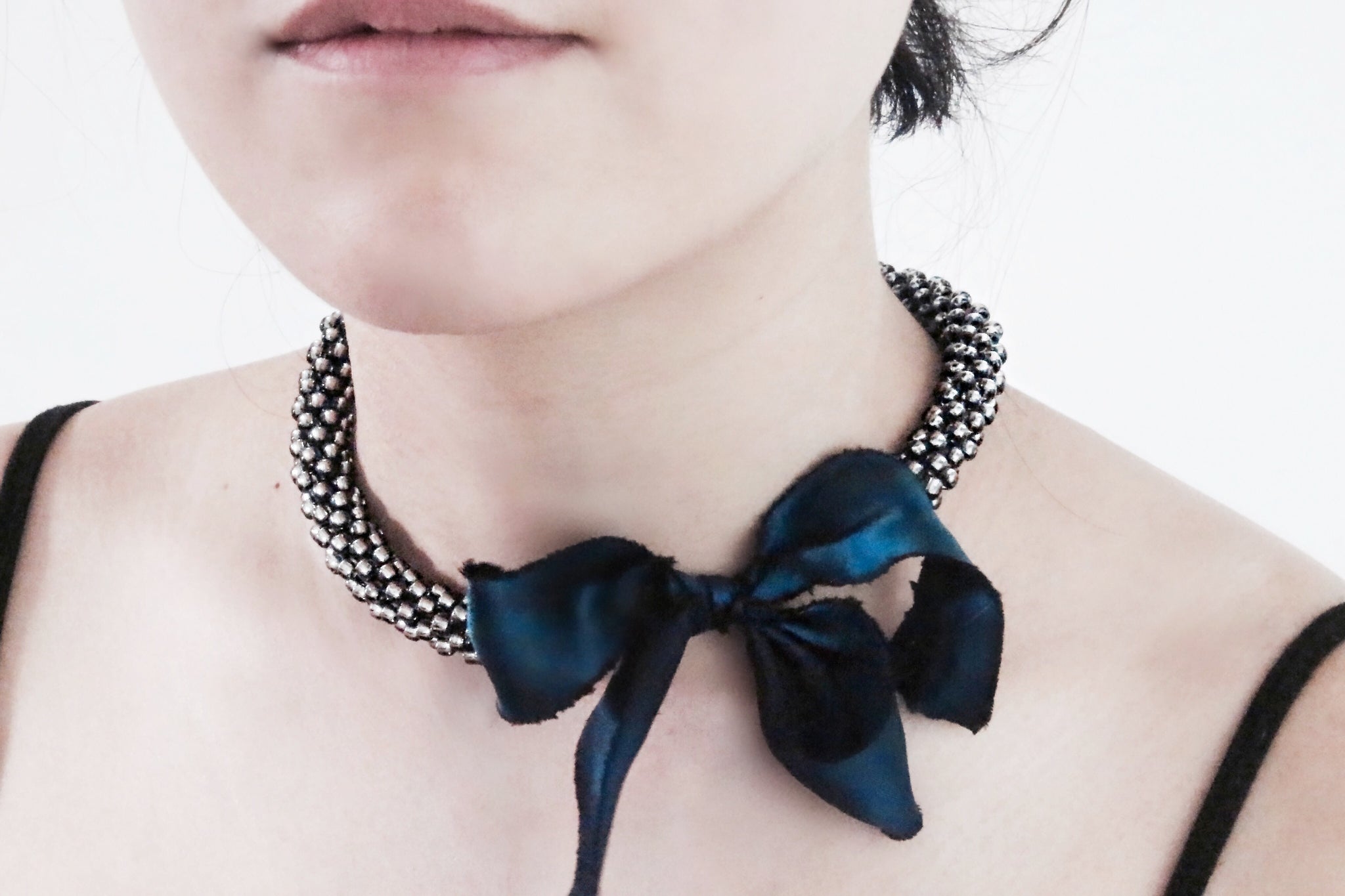 Diana Silk Necklace – Elusive Muse Jewelry